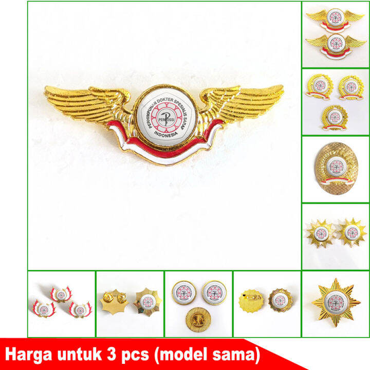 Pin PERDOSSI Pin Perhimpunan Dokter Spesialis Saraf Indonesia Wing Bros ...