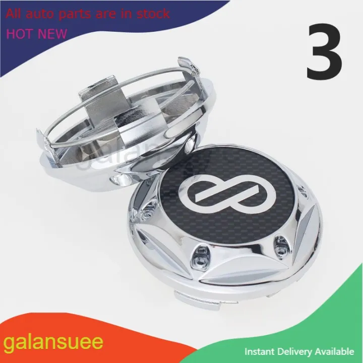 Galansuee 4pcs 68mm japan racing enkei wheels center cap enkei emblem ...