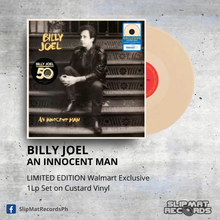 Billy Joel - An Innocent Man LIMITED EDITION Walmart Exclusive ￮ 1Lp on Custard Vinyl Brand-New ...
