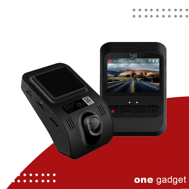 Yi Mini Dash Camera 140° Wide-angle Lens Full HD and Emergency ...