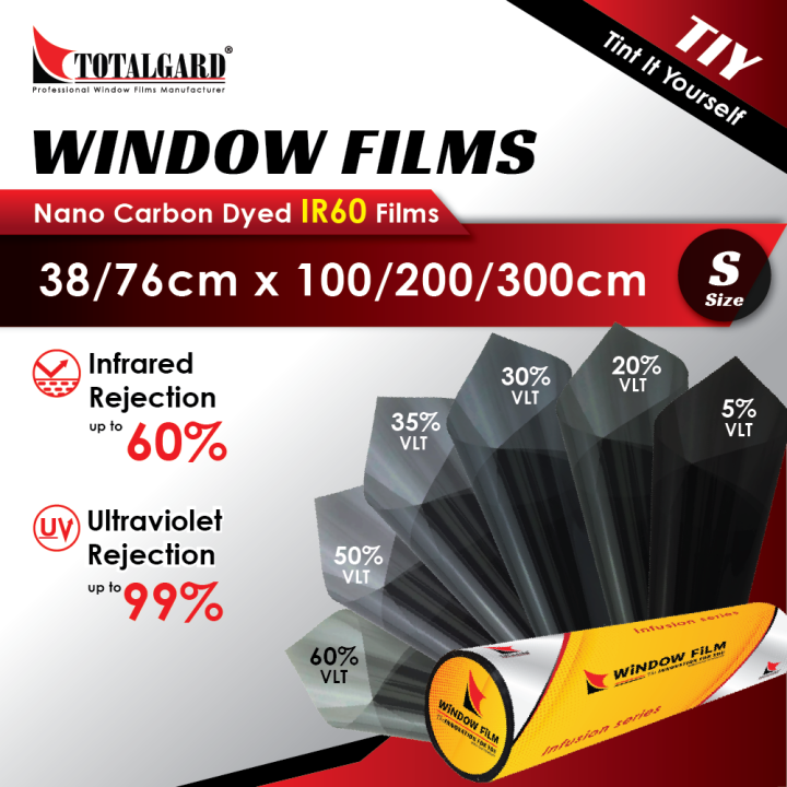 Totalgard Window Film Tinted Infusion Nano Ceramic IR60%/Window Tinting ...