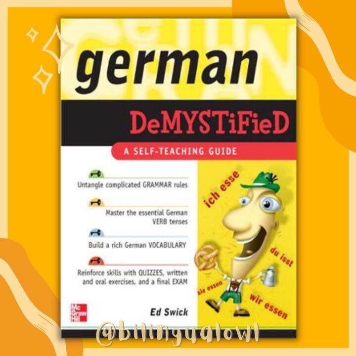 German Demystified: A Self-Teaching Guide | Lazada PH