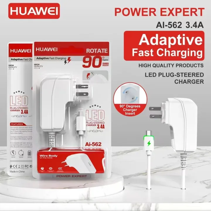 Huawei A562 High Quality Product LED Plug-In Charger Fast Charger ...
