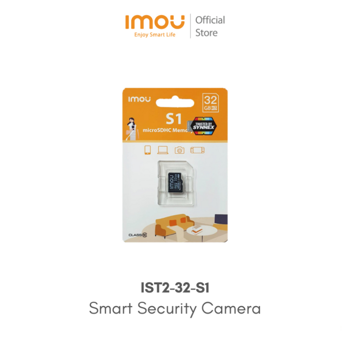 ST2-32-S1 Imou microSD 32GB No Adapter Read 95MB/s Write 38MB/s | Lazada.co.th