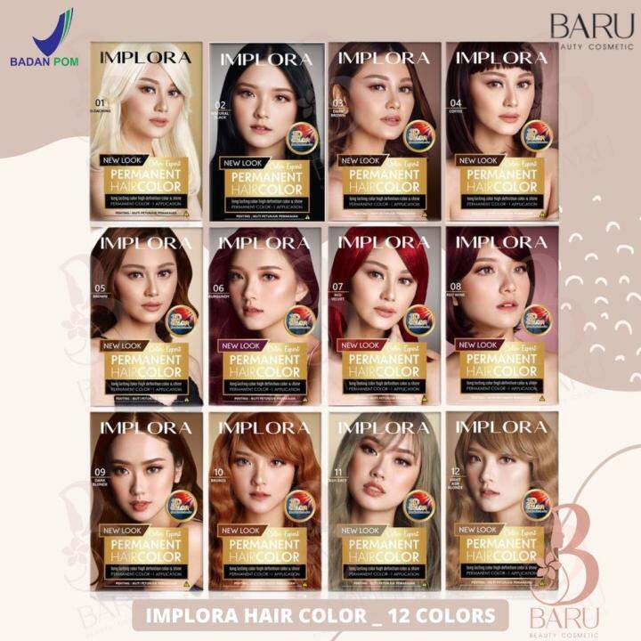 IMPLORA Permanent Hair Color | Cat Rambut | Pewarna Rambut | Hair Color ... IMPLORA Permanent Hair Color | Cat Rambut | Pewarna Rambut | Hair Color ...