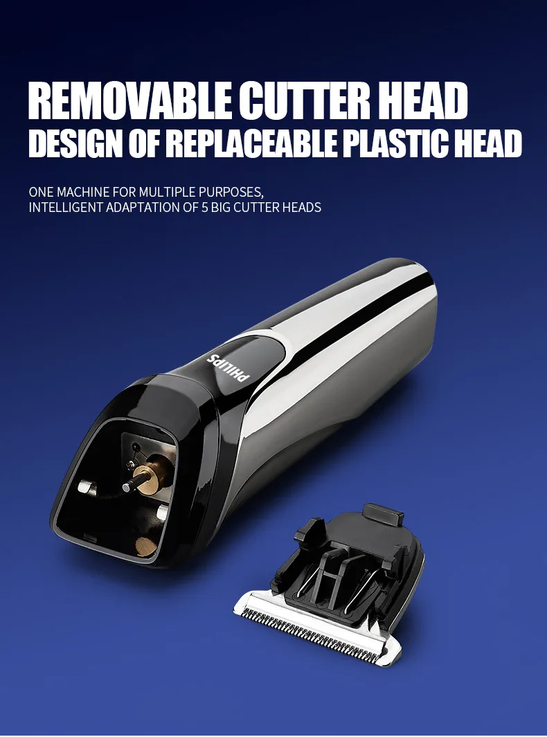 PHILIPS 12 IN 1 MULTI-FUNCTION HAIR CLIPPER EYEBROW TRIMMER NOSE HAIR ...