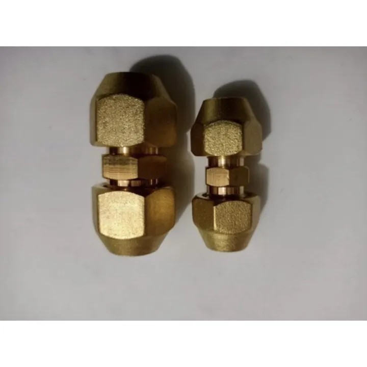 Double Nepel AC 1/4 3/8 1 Set Tebal | Lazada Indonesia