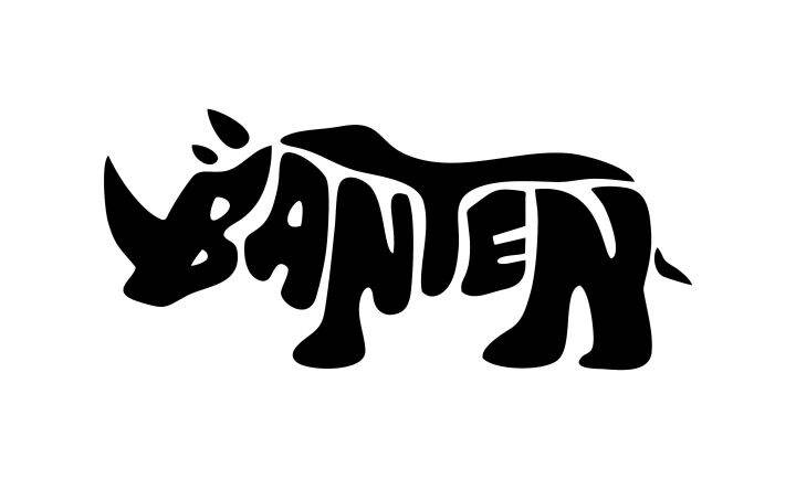 Stiker Badak Banten sticker cutting Badak Banten. | Lazada Indonesia