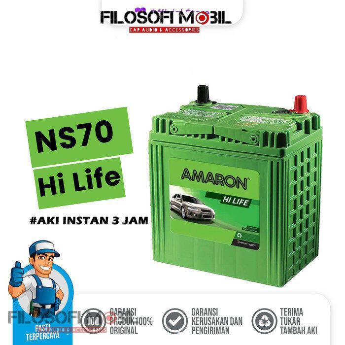 Aki Mobil Amaron Hi Life 95D26R - NS70 Aki Kering Mobil Isuzu Panther ...