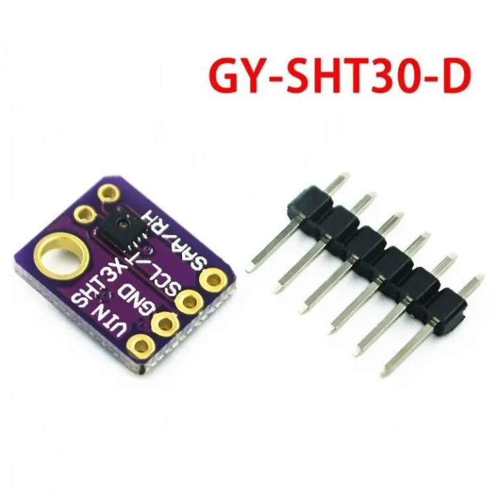 Original I2C Interface SHT31 SHT30-D Digital Output Temperature Humidity Sensor Accuracy ...