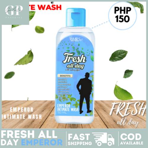Authentic & Best Seller BMRS FRESH ALL DAY EMPEROR INTIMATE WASH (FOR ...