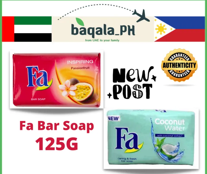 🇪🇬 Fa Inspiring Bar Soap Passionfruit; Yoghurt Bar Soap Coconut Water ...
