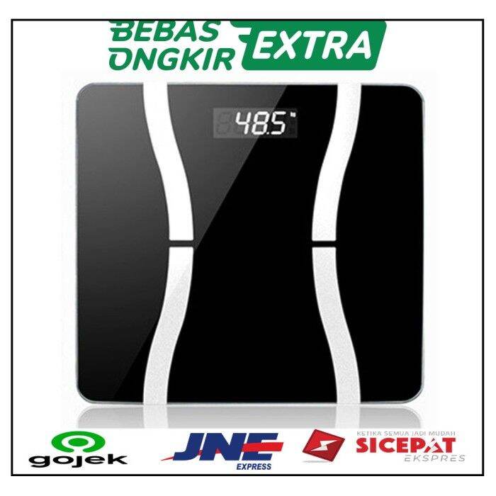 Timbangan Badan Digital Elektronik Bluetooth 150KG | Lazada Indonesia