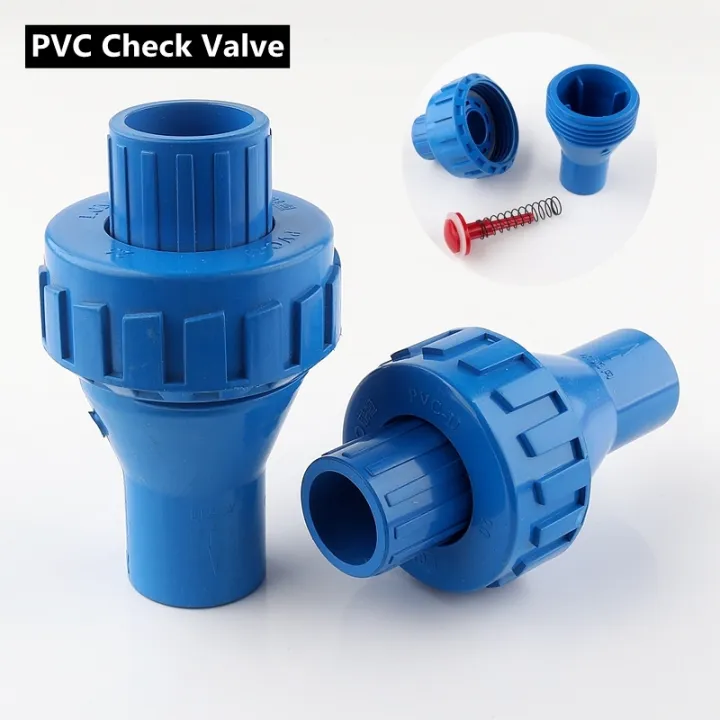 20/25/32mm ID PVC Belt spring One Way Non Return Check Valve Coupler ...