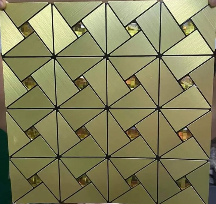 3D Wallpaper Mosiac Glass Sticker Modern self-adhesive | Lazada PH