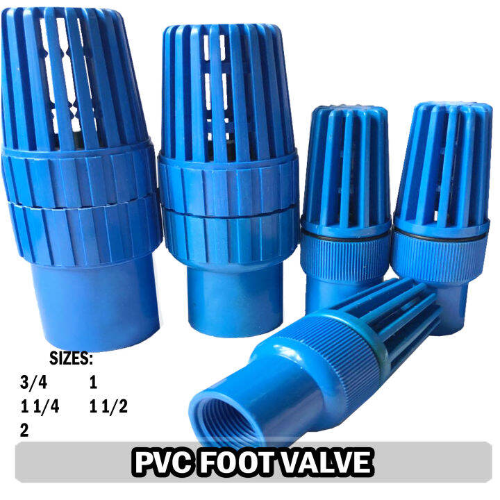 PVC FOOT VALVE BLUE PLAIN (1pc) | Lazada PH