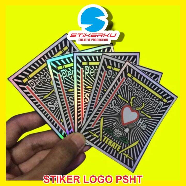 Stiker PSHT Sticker Logo Lambang SH Terate Hologram | Lazada Indonesia