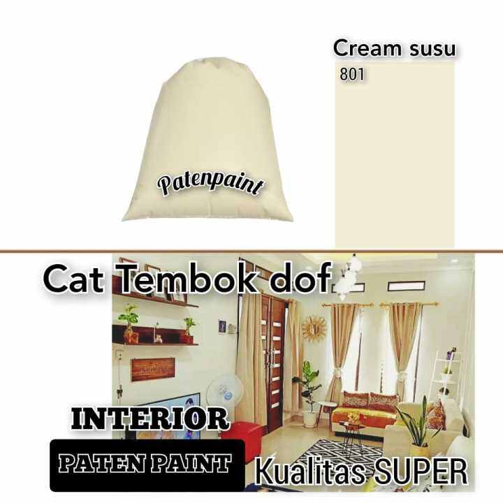 CAT TEMBOK 1KG / CAT TEMBOK 5 KG PROMO / CAT TEMBOK CREAM SUSU / CAT ...
