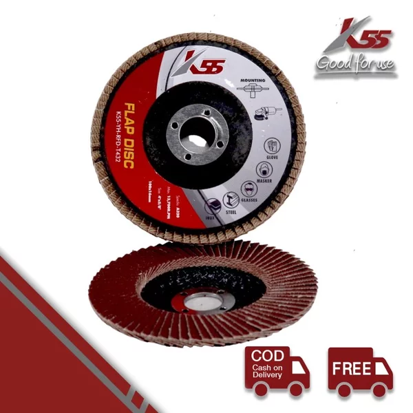 Flap Disc / Amplas Susun Grit 60 - K55 | Lazada Indonesia