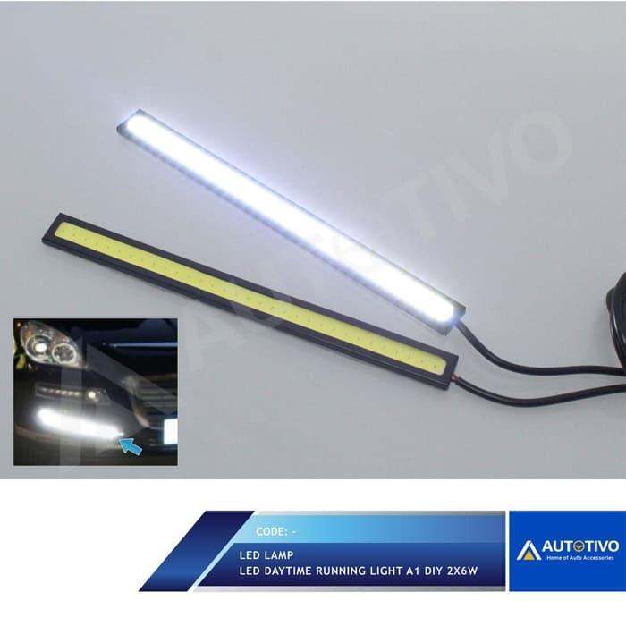 LED DRL Universal Model Full Rectangle | Lazada Indonesia