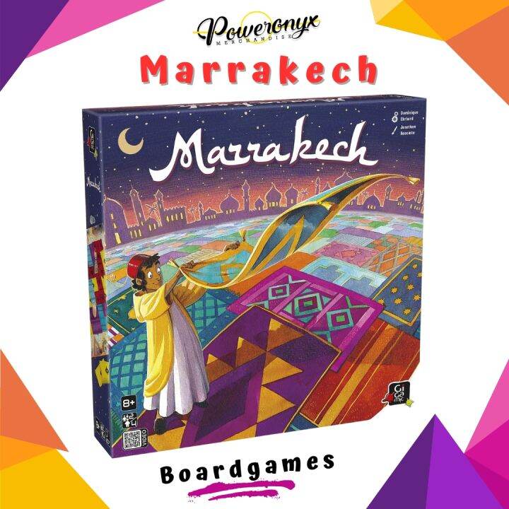 Marrakech | Strategy Game for Families and Adults Boardgames | Lazada PH