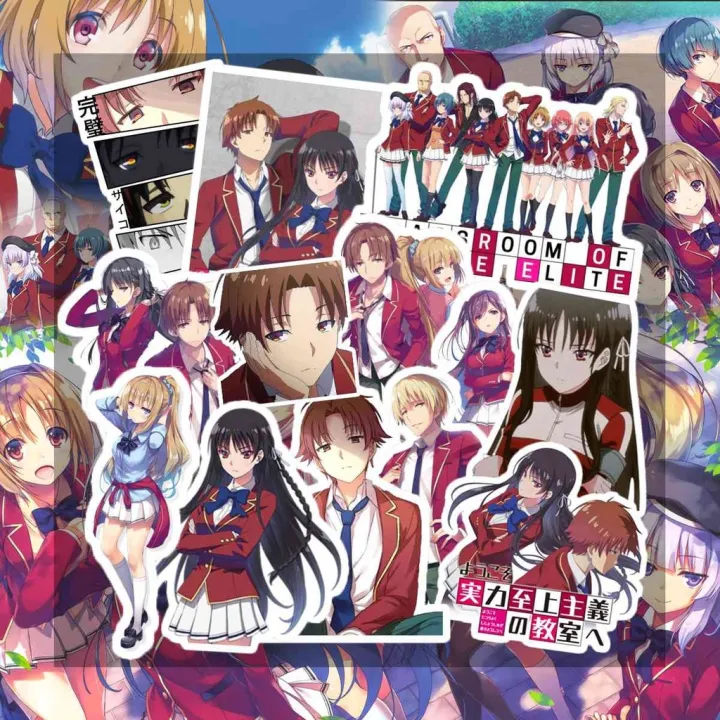 『Anime Stickers』The Classroom of the Elite Anime Vinyl Waterproof ...