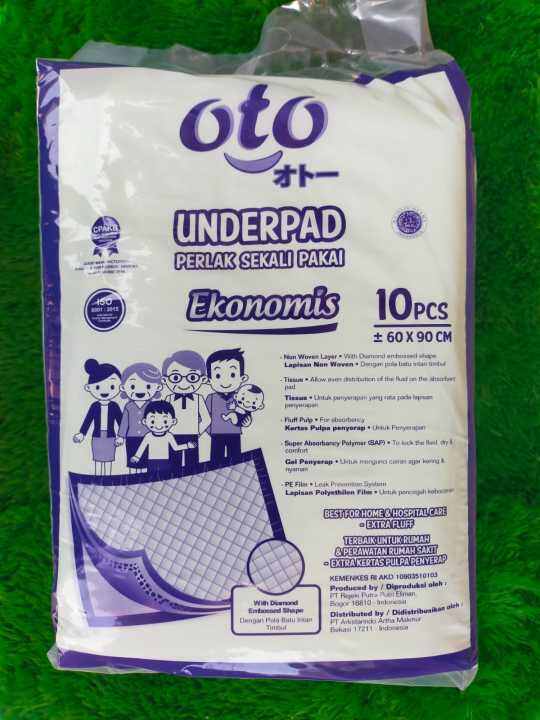 Oto Underpad Perlak Sekali Pakai isi 10 | Lazada Indonesia