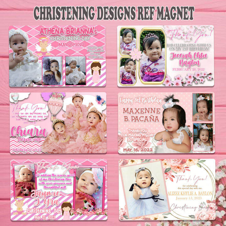 Christening Souvenir Ref Magnets | Lazada PH