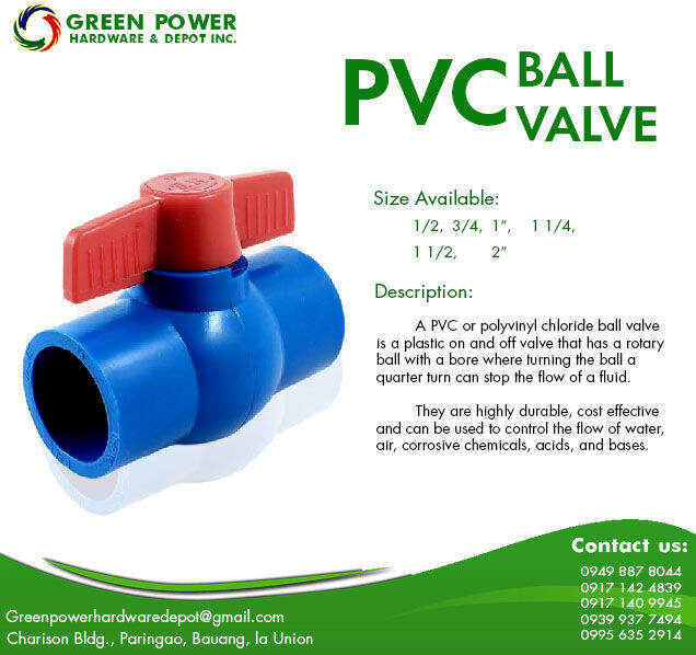 PVC Ball Valve | Lazada PH: Buy sell online Valves with cheap price ...