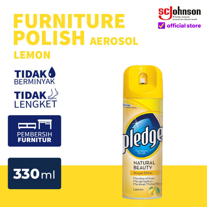 Pledge Aerosol Lemon 330ml [Khusus Pulau Jawa] | Lazada Indonesia