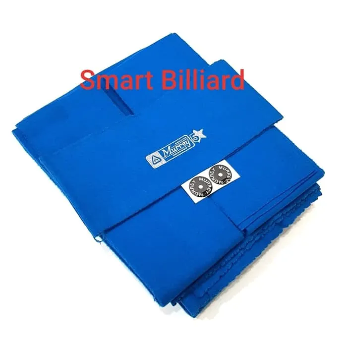 Kain Laken 7-ft Murrey B-5 - Blue - Billiard Table Cloth Meja Biliar ...