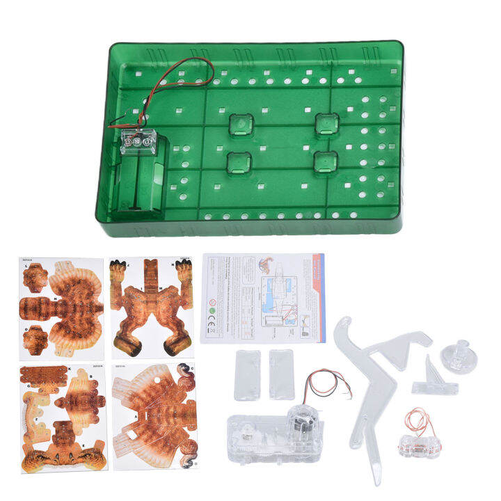 3D Paper Folding Dinosaur Toy Jigsaw Puzzle Science Experiment Toy Kit ...