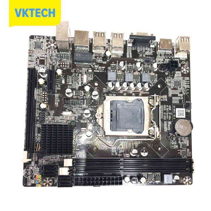 [Vktech] H61 LGA 1155 Pin 2 DDR3 Mainboard Desktop Motherboard Support i3 i5 CPU DNF | Lazada ...