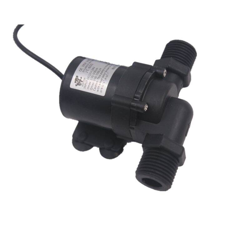 Solar DC 12V 24V Hot Water Circulation Pump Brushless Motor Water Pump ...