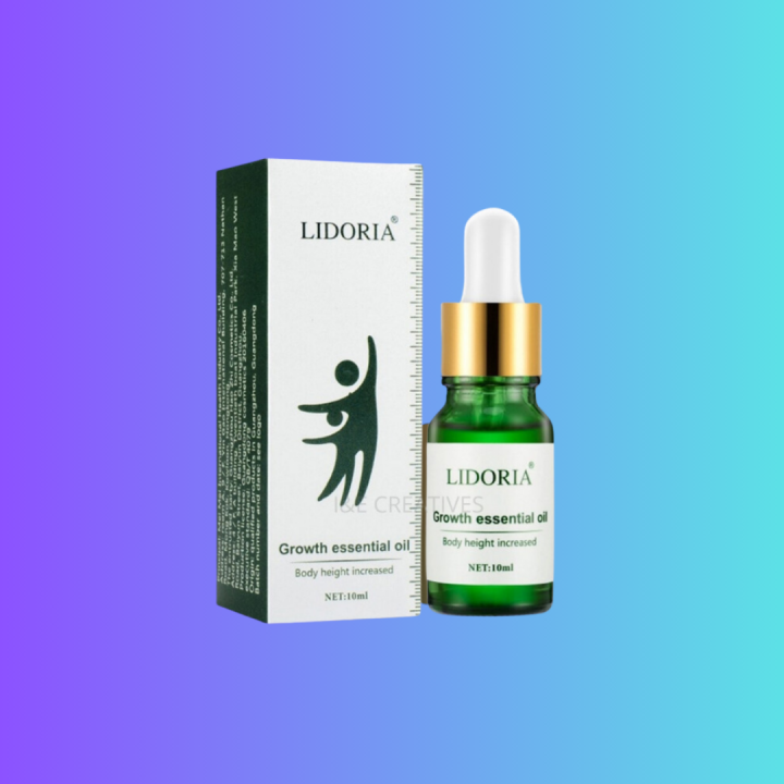 ORIGINAL LIDORIA Height Growth Essential Oil Herbal Conditioning Body ...