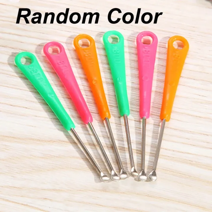 25pcs Colorful Mini Earpick Stainless Steel Ear Cleaner Eart Hygiene ...