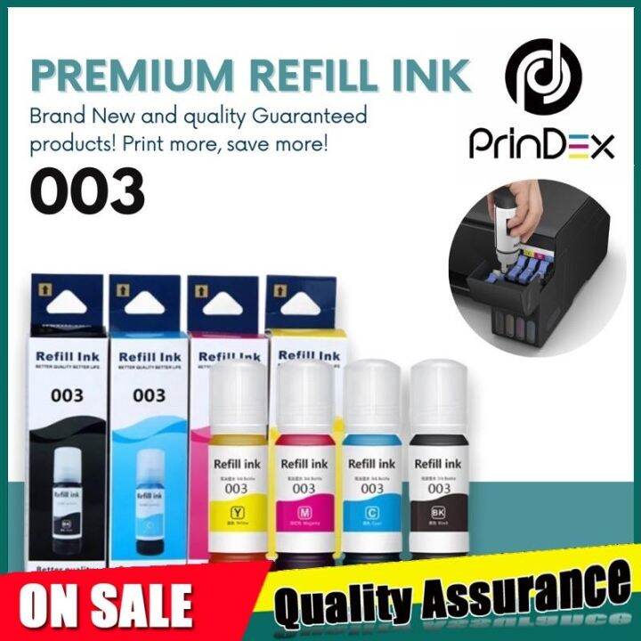 【HOT】 Premium 003 ink Dye Ink Refill Ink Compatible For Epson L3110 ...