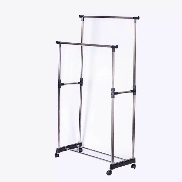 ViralFlash High Quality Stainless Steel Double Pole Telescopic Clothes ...