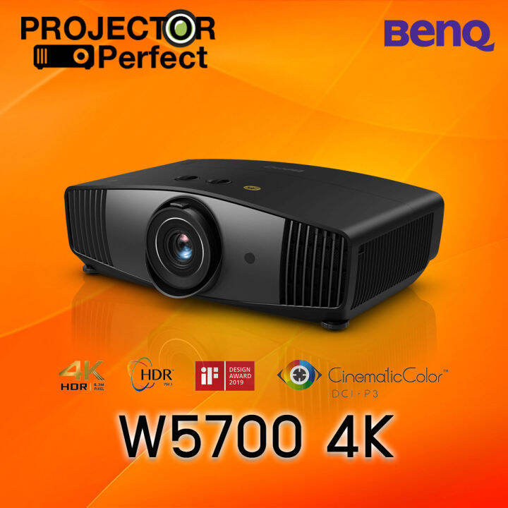 BenQ W5700 4K Home Cinema Projector เครื่องฉายโปรเจคเตอร์เบ็นคิว รุ่น W5700 การรับประกัน ...