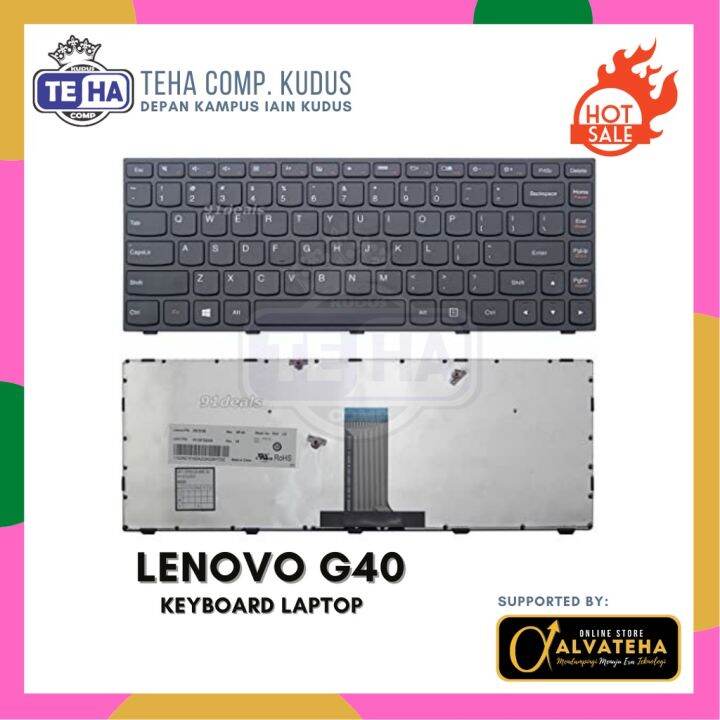 Keyboard Lenovo G40 B40 Series Keyboard Laptop Lenovo | Lazada Indonesia