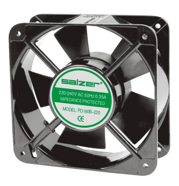 Salzer PD180B-220 Blower Fan 180 x 180 x 61 mm AC Axial Fan 7.09 x 7.09 x 2.40 inches ...