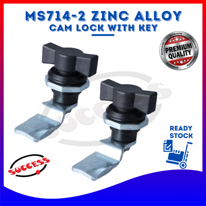 SUCCESS MS714-2 Zinc Alloy Cam Lock with Key Door Lock Distribution Box ...