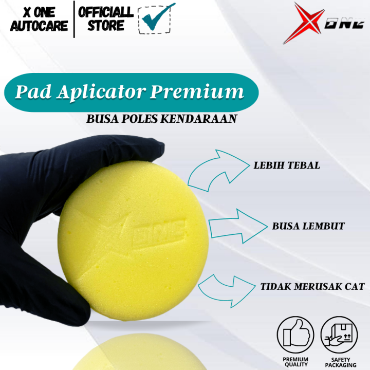 Pad Aplicator Busa Poles Kendaraan Wax Poles Kendaraan Pad Tebal Lembut ...