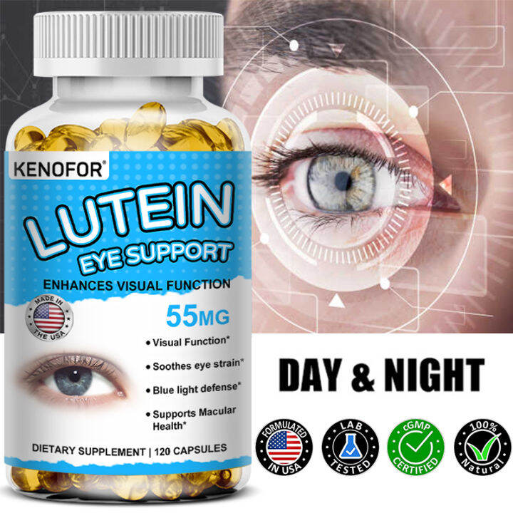 Lutein supplement—promotes eye health, relieves eye fatigue, reduces ...