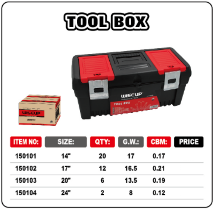 TOLL BOX Plastic (14 inch-----24inch) | Lazada PH