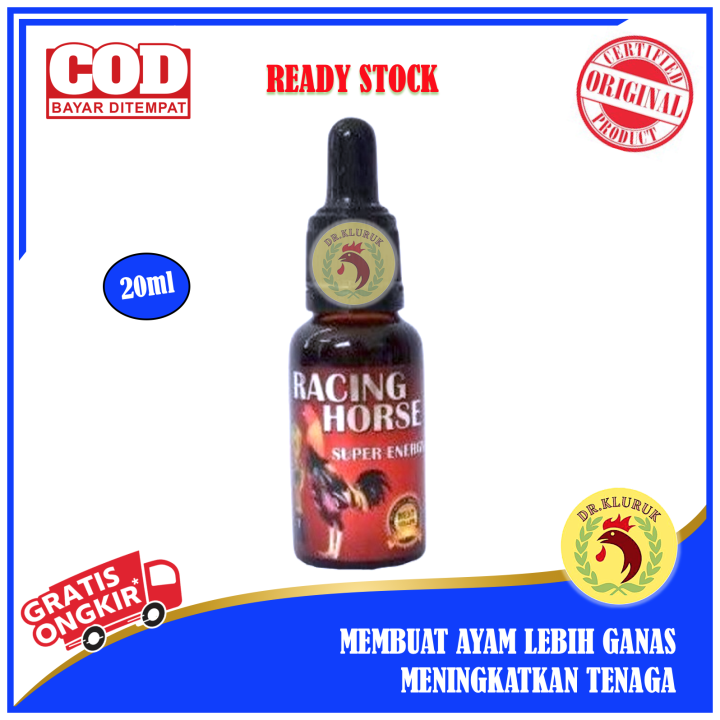 Doping Ayam Racing Horse Energy 20ml | Lazada Indonesia