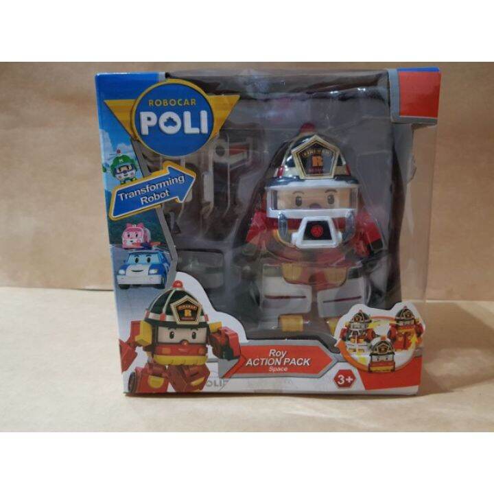 Robocar poli Roy rescue squad transforming figure | Lazada PH