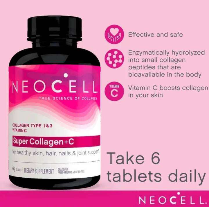 NEOCELL Super Collagen with Vitamin C +Biotin 360 Tablets | Lazada PH