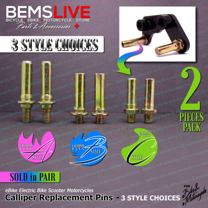 CALLIPER PINS Caliper Replacement Slider Pins - Style A B C for ...