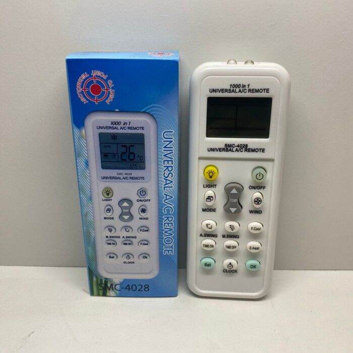 Remote AC Universal/Multi 1000 in 1 bisa berbagai merk tanpa setting ...